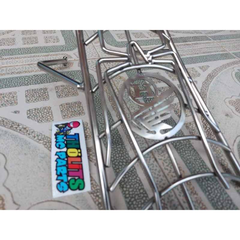 Step grill stainless steel for honda rs 125carb/xrm125 carb | Shopee ...