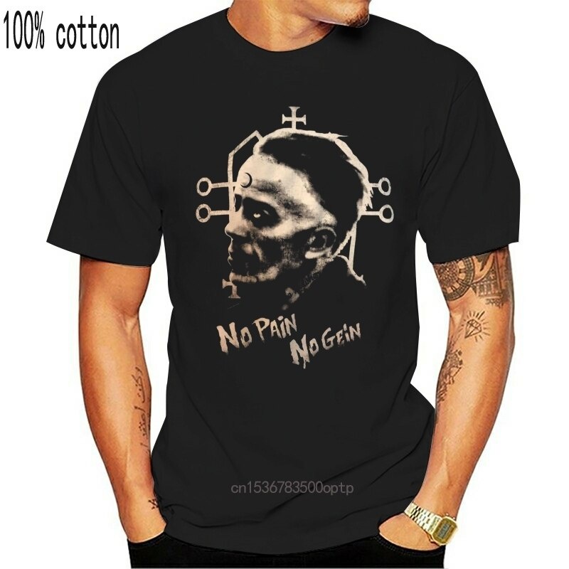 No Pain No Gein T-Shirt Serial Killer Real Life Horror Ed Gein Dahmer ...