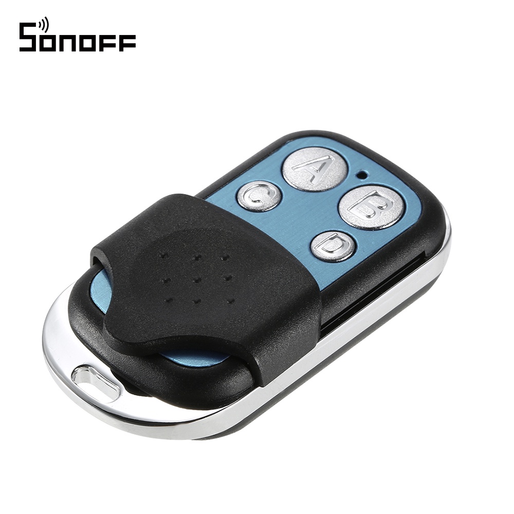 SONOFF RF Remote 433MHz 4 Button 4 Key Controller No Battery | Shopee Philippines