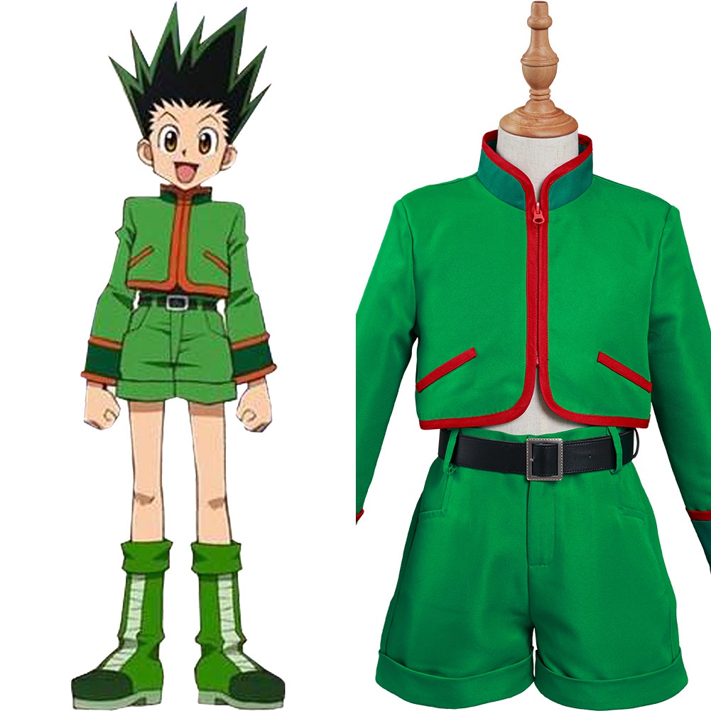 Oakamy Killua Zoldyck Cosplay Costume GON·FREECSS Outfit Halloween ...