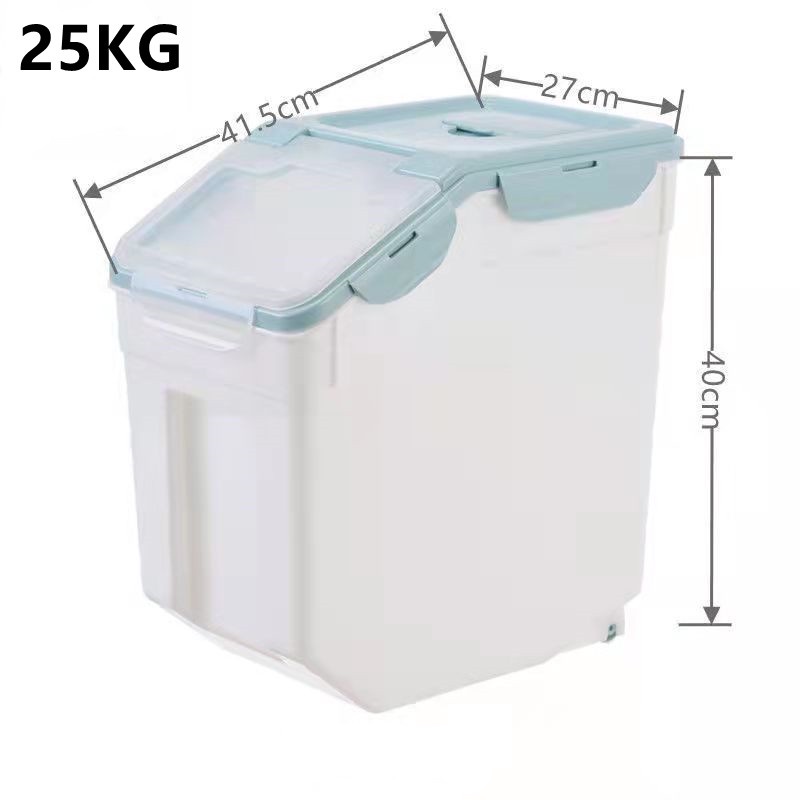 Rice storage container rice dispenser 25kg storage Rice Dispenser with ...