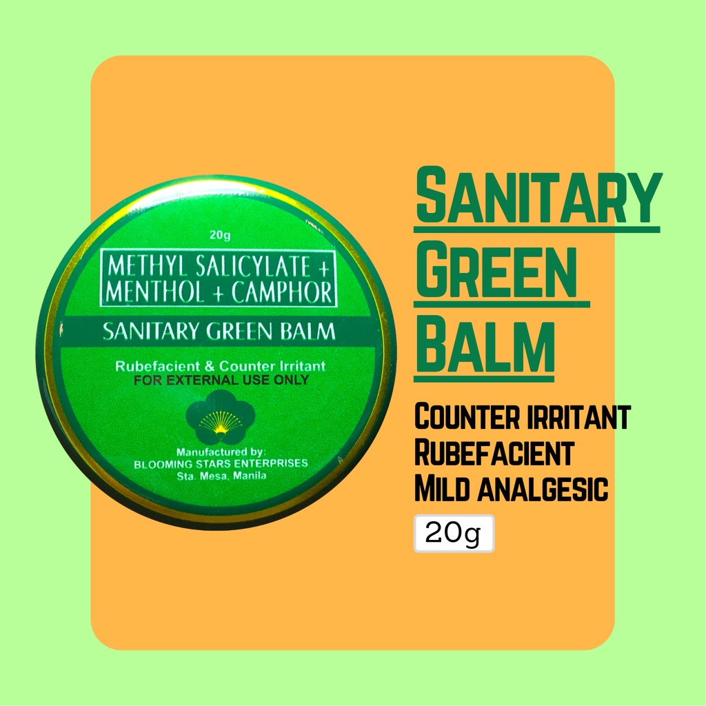 PAIN RELIEF GREEN BALM 20G | Shopee Philippines