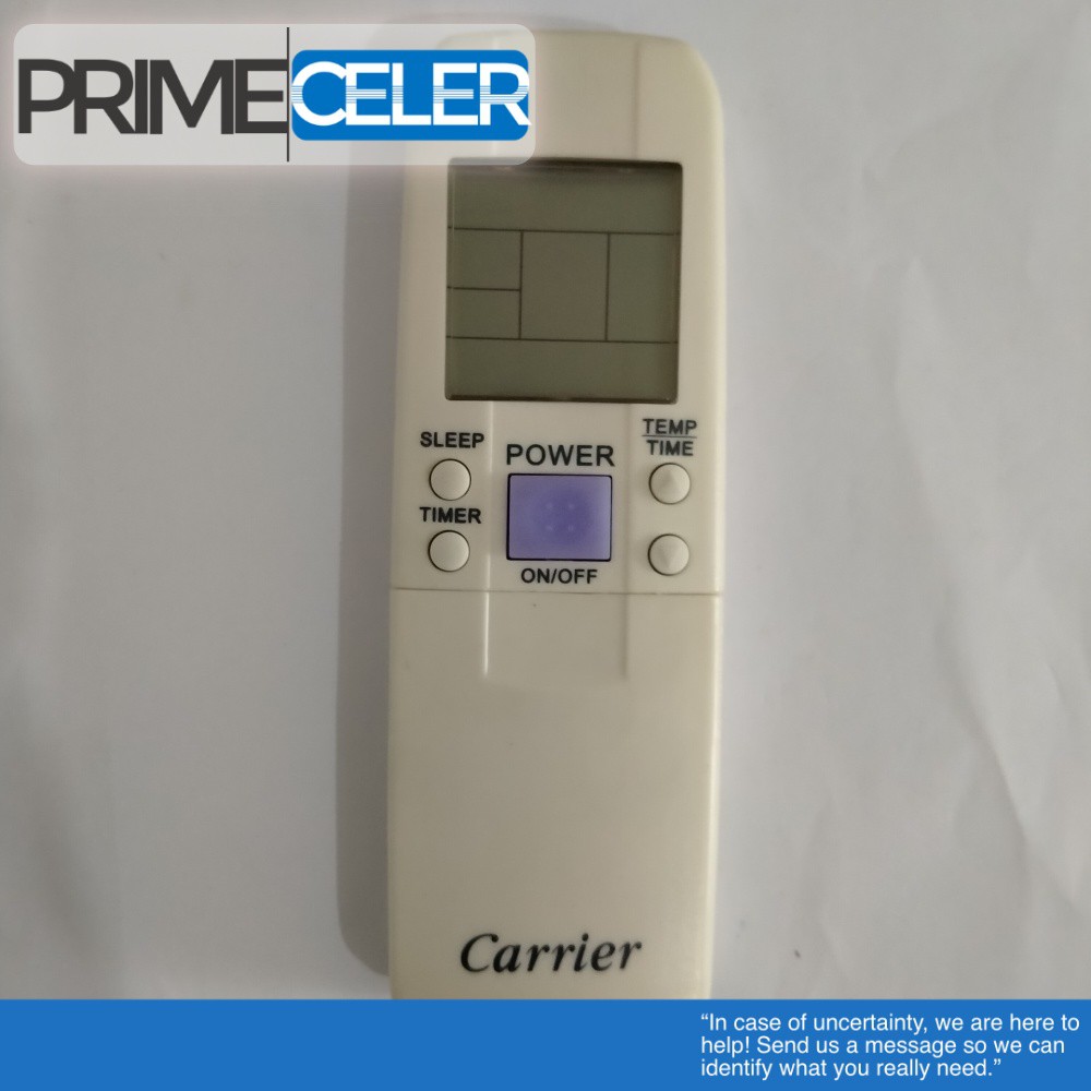 Remote Control for Carrier Aircon Unit (Model: W2B) | Shopee Philippines
