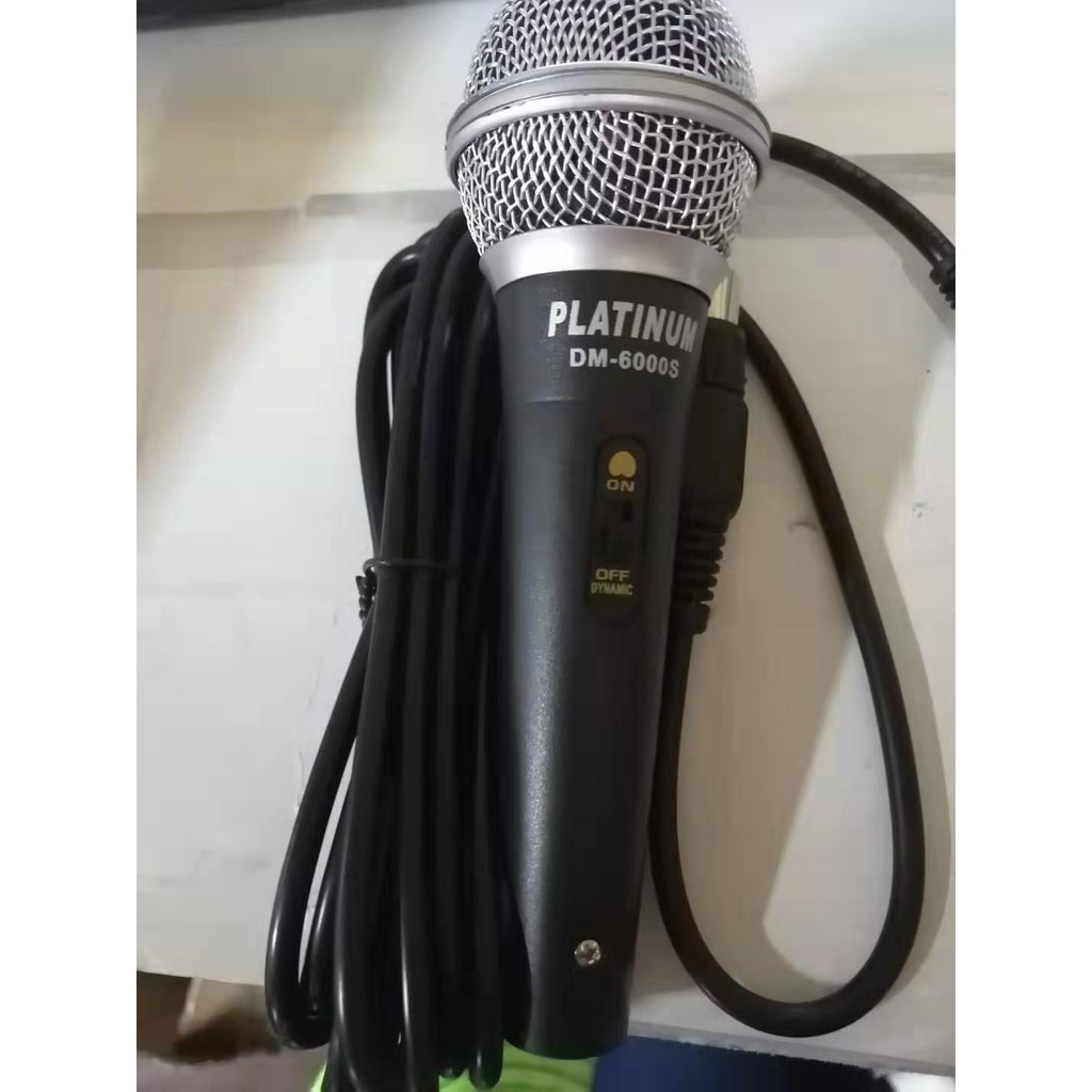Hyundai Platinum DM-6000 Professional Hyper-Cardioid Dynamic Gold Microphone For Videok | Shopee ...