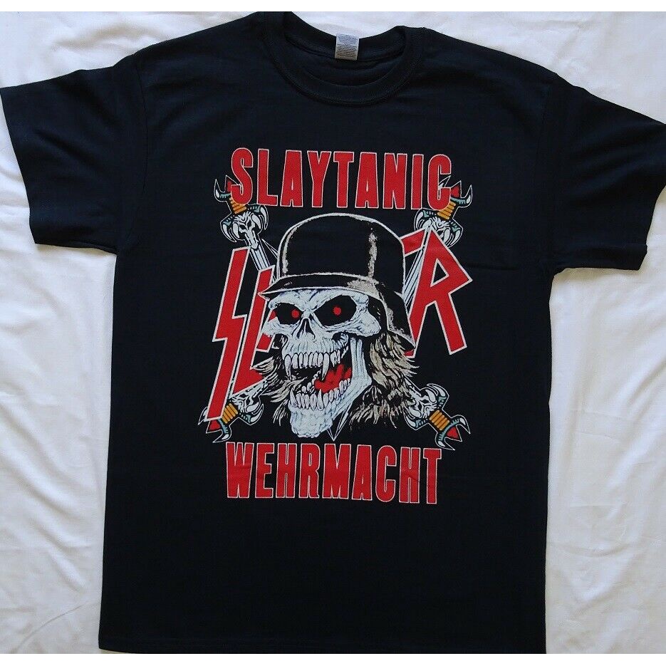 Slayer Slaytanic Wehrmacht Skull Regin In Blood Angel Of Death Thrash ...