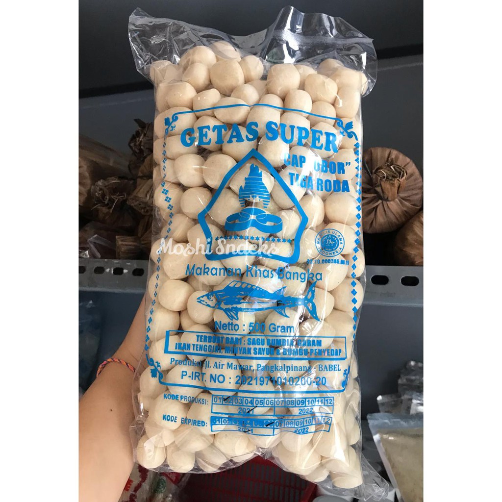Getes Super Cap Obor Tiga Roda Authentic Bangkabiru Getas Bangka Fish ...