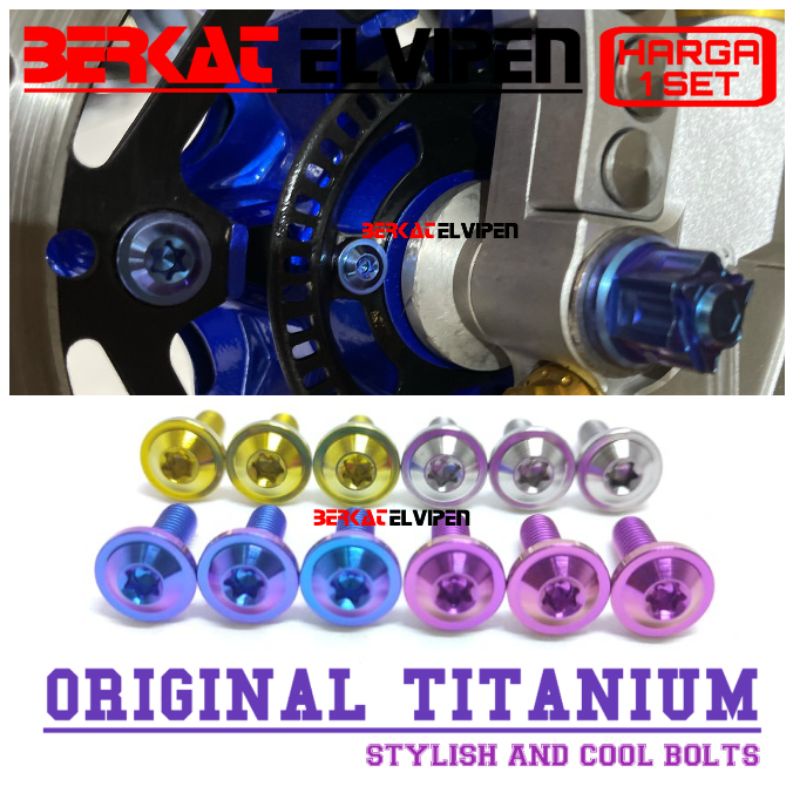 Honda Adv 150 And PCX 160. Front Sensor Plate Titanium Bolts | Shopee ...