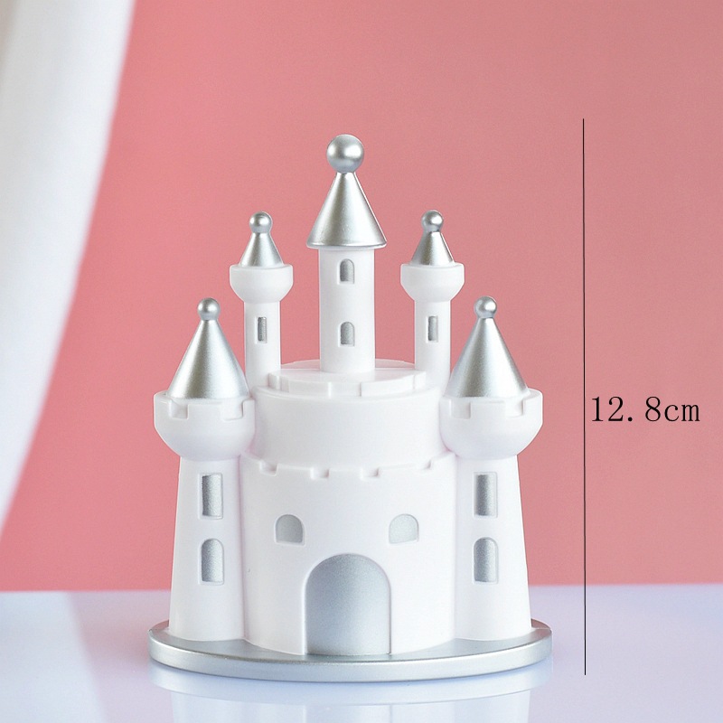 3D Castle Cake Topper Disney Princess Prince Castle Cake Topper-3D ...