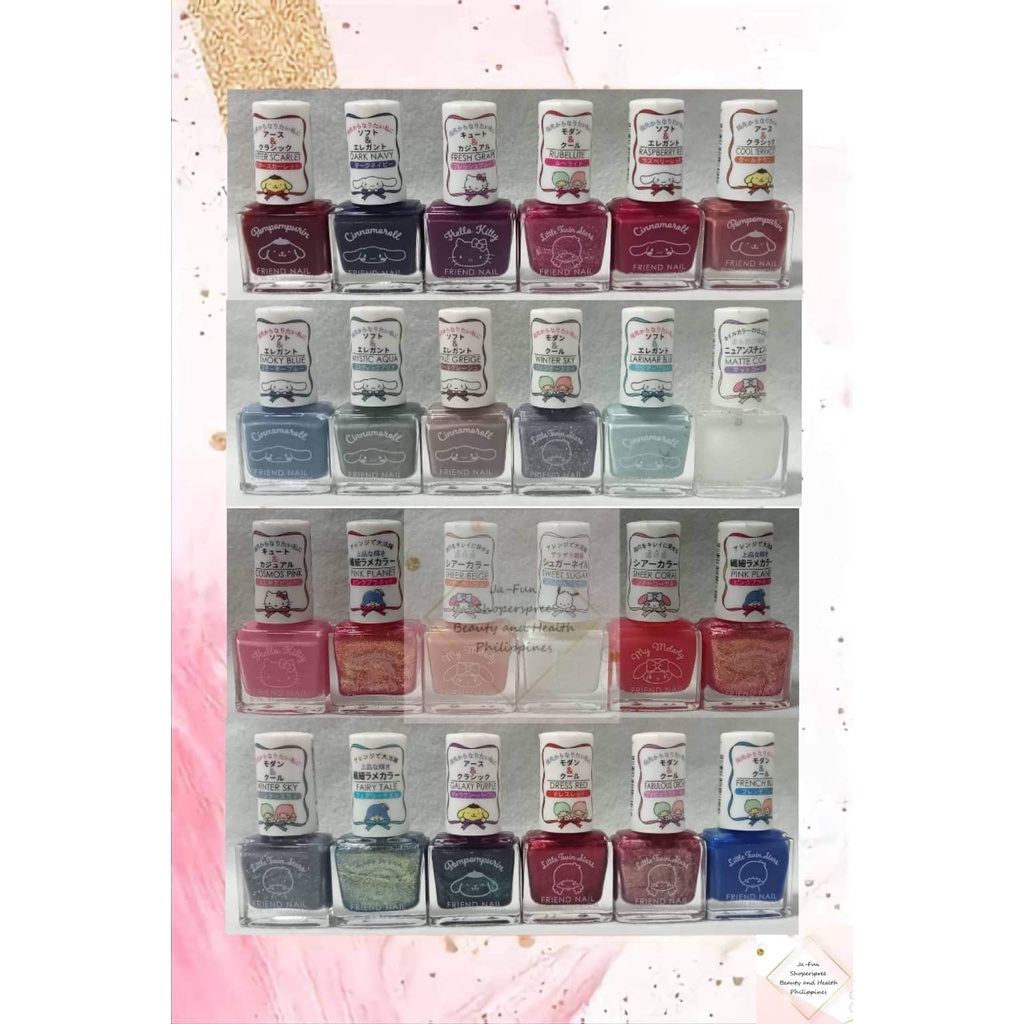 NAIL POLISH JAPAN NAIL POLISH SANRIO COLLECTION NAIL POLISH ( JAPAN ...