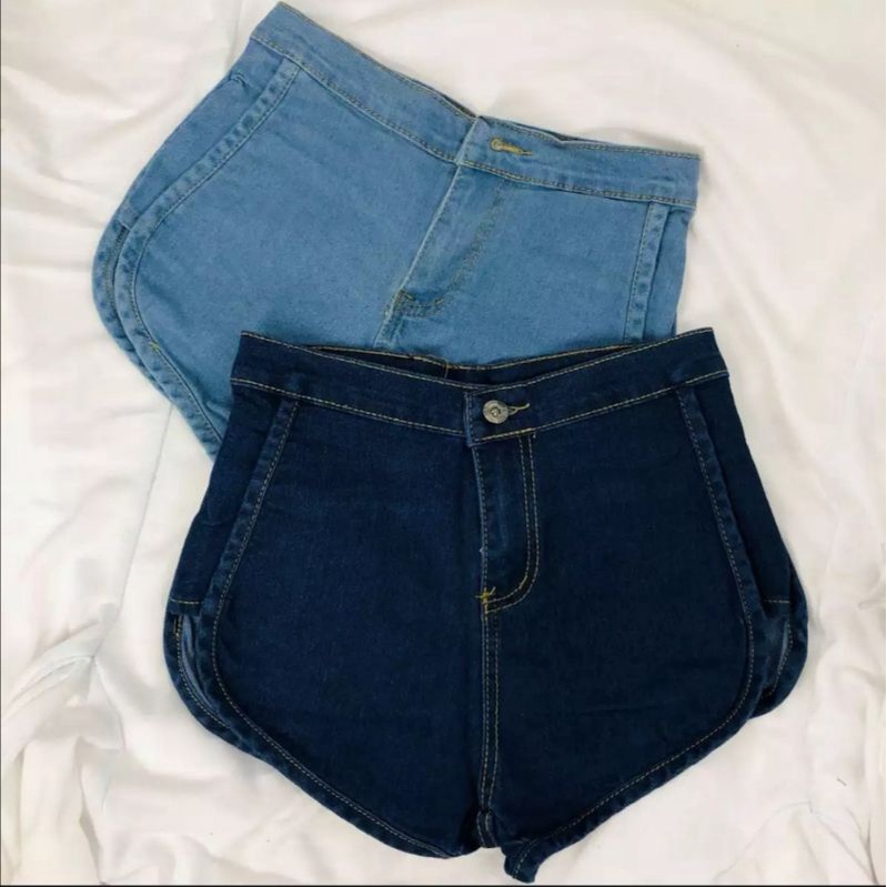 dolphin denim shorts (light blue) | Shopee Philippines