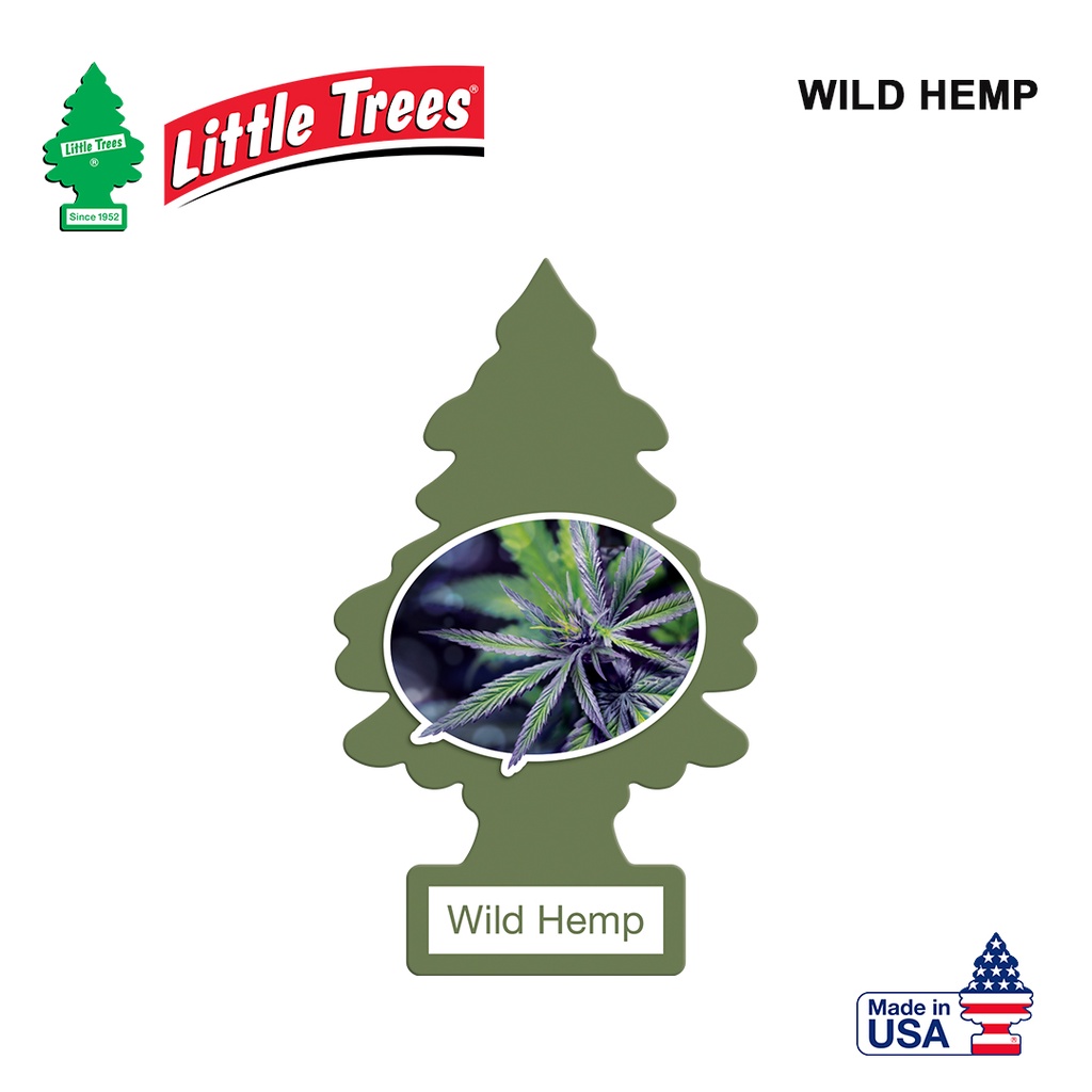 Little Trees Air Freshener Wild Hemp 1-PC | Shopee Philippines