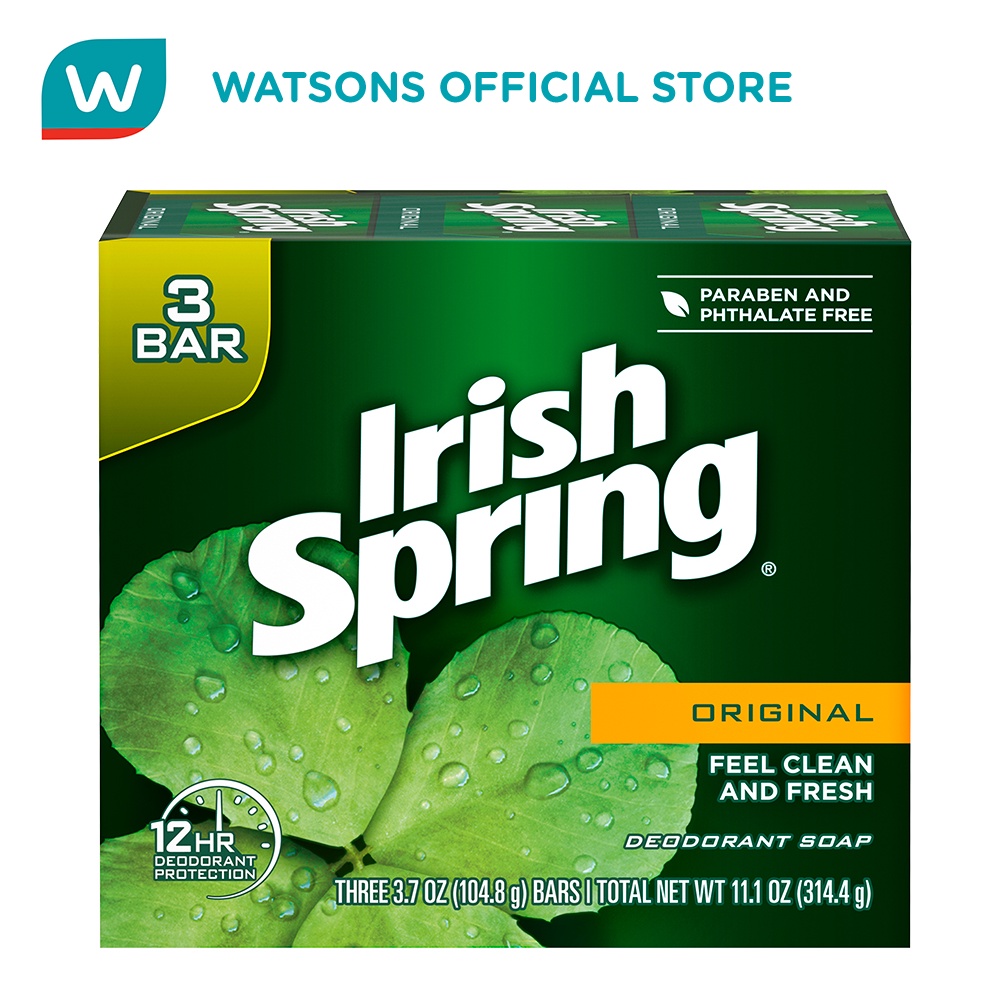 IRISH SPRING Original 104g 3-Pack | Shopee Philippines