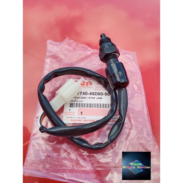 Brake light switch Raider 150. Suzuki Genuine. | Shopee Philippines