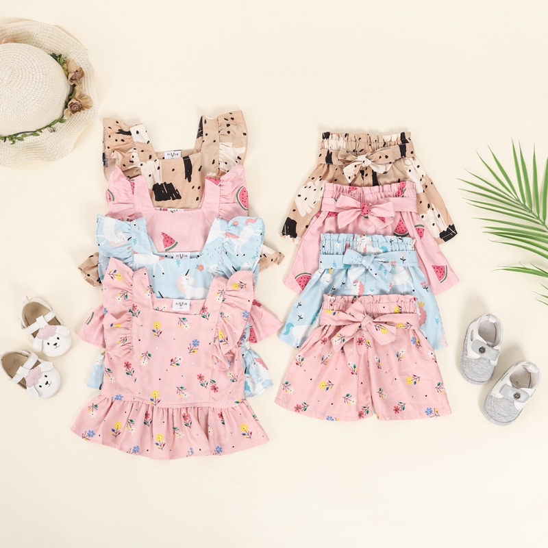 Kevan - Tami Set (Include Headband), Girls Suit | Shopee Philippines
