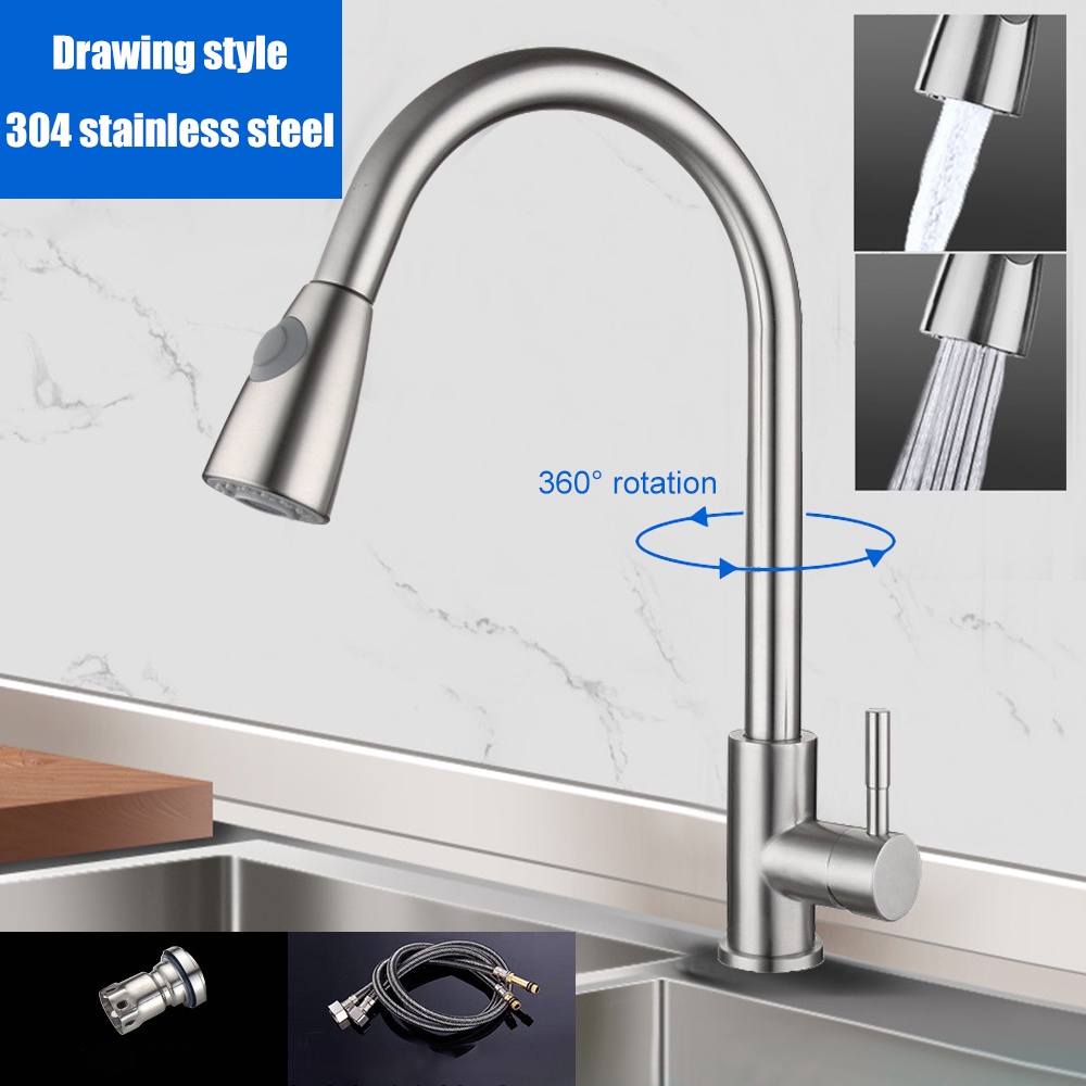 3.0MM Stainless Steel Kitchen Sink Single Bowel Wash Basin With Gourmet ...