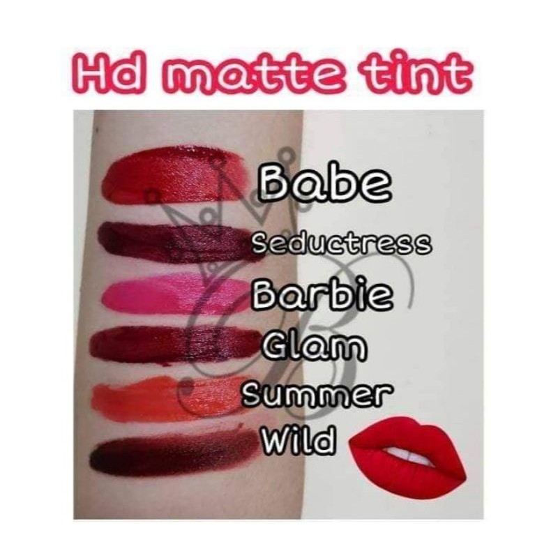 Hd Matte Tint Rebranding 36 Pieces | Shopee Philippines