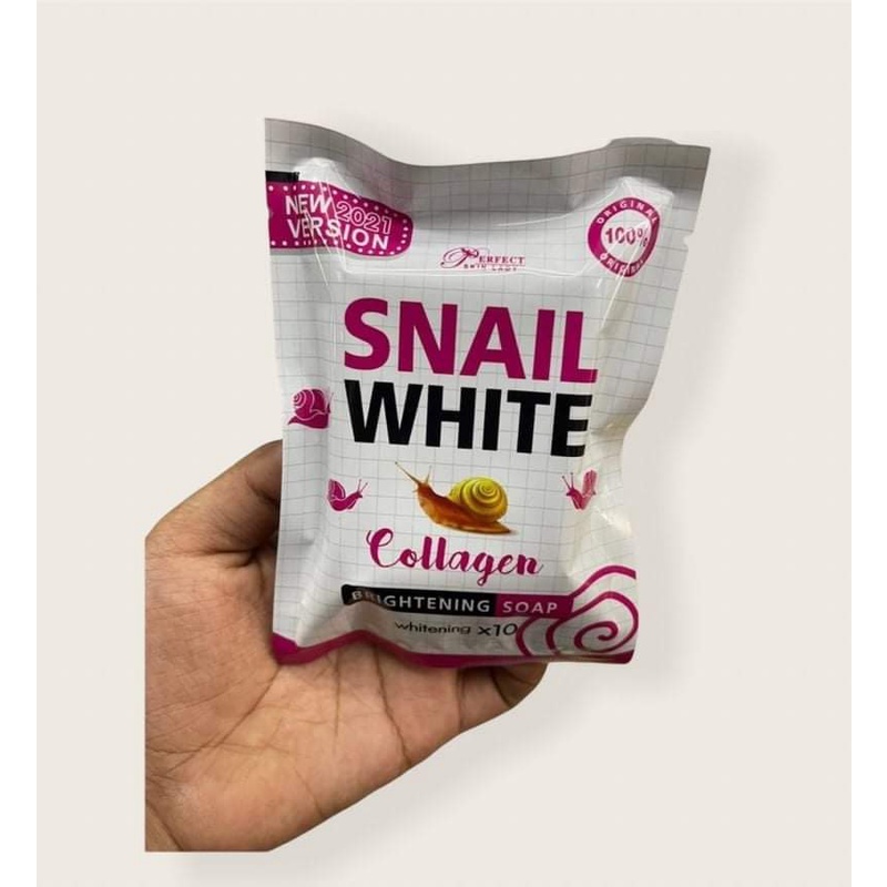 Perfect Skin Lady Snail White Collagen Soap | Shopee Philippines