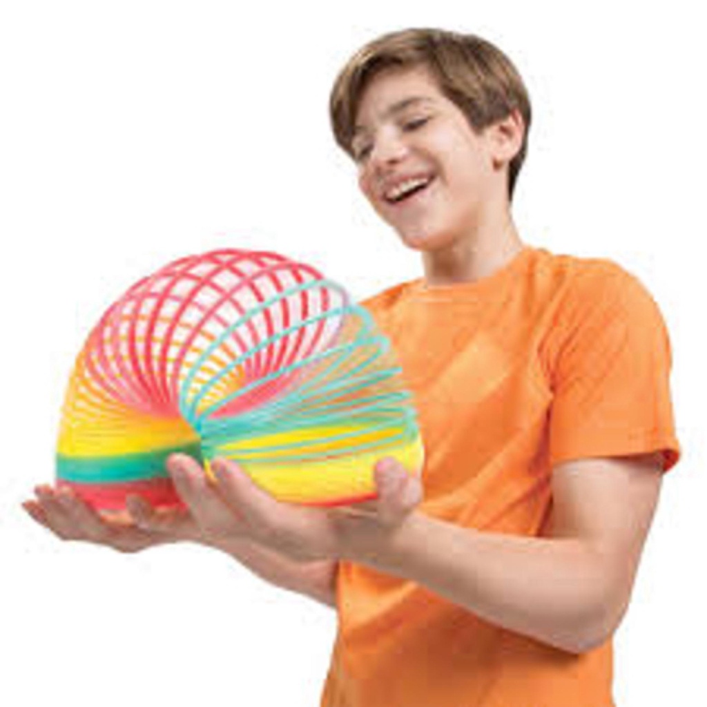 Large Magic Rainbow Slinky Spring Toy 8cm | Shopee Philippines