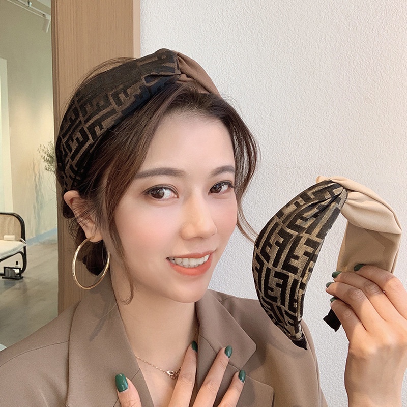 Color Matching Hair Clip Hair Hoop Female Wild Korean Hair Hoop 2022 ...