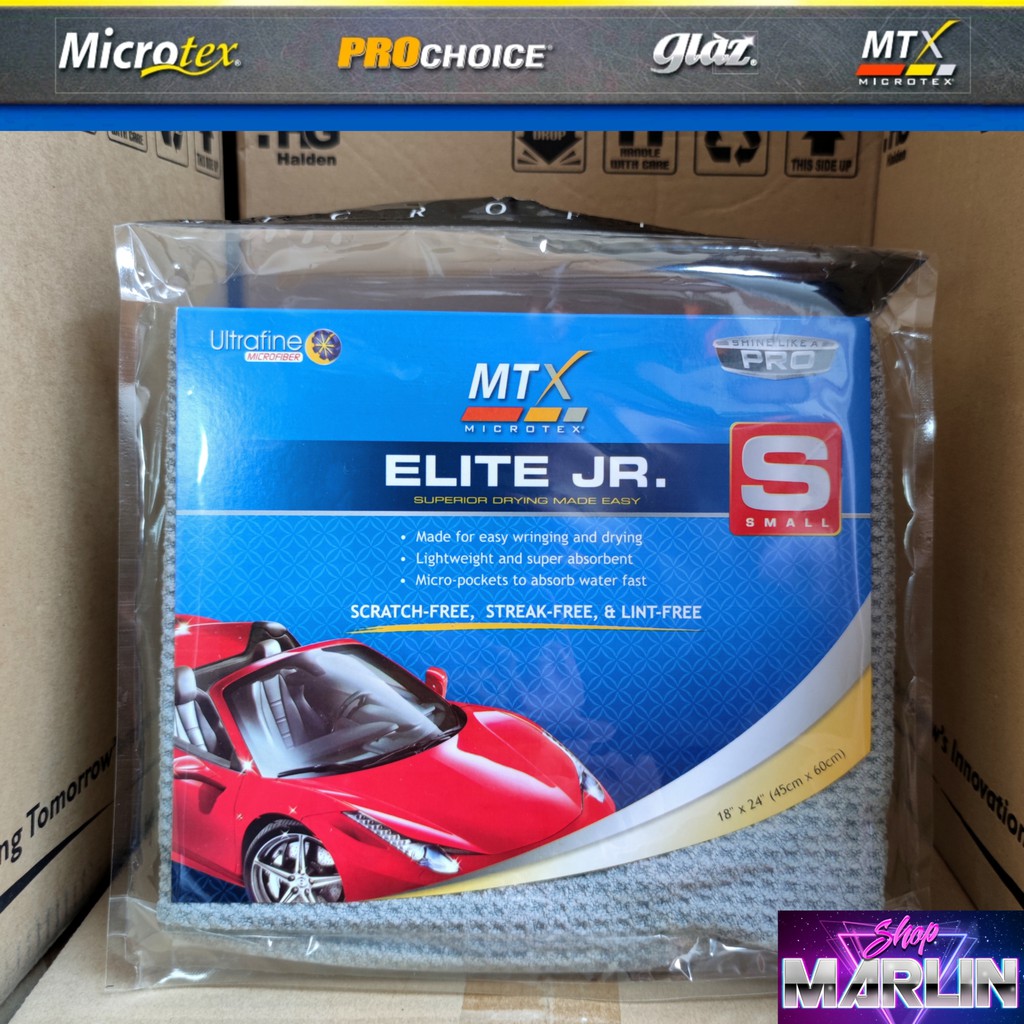 Microtex MTX Elite Jr. Ultimate Drying Towel Single Pack Waffle type ...