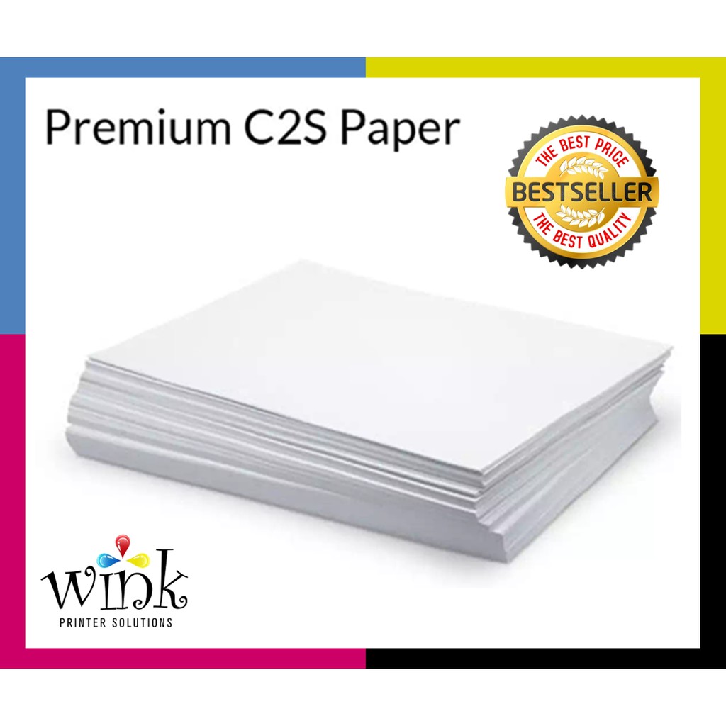 Premium C2S Paper - One Ream A4 Size | Shopee Philippines
