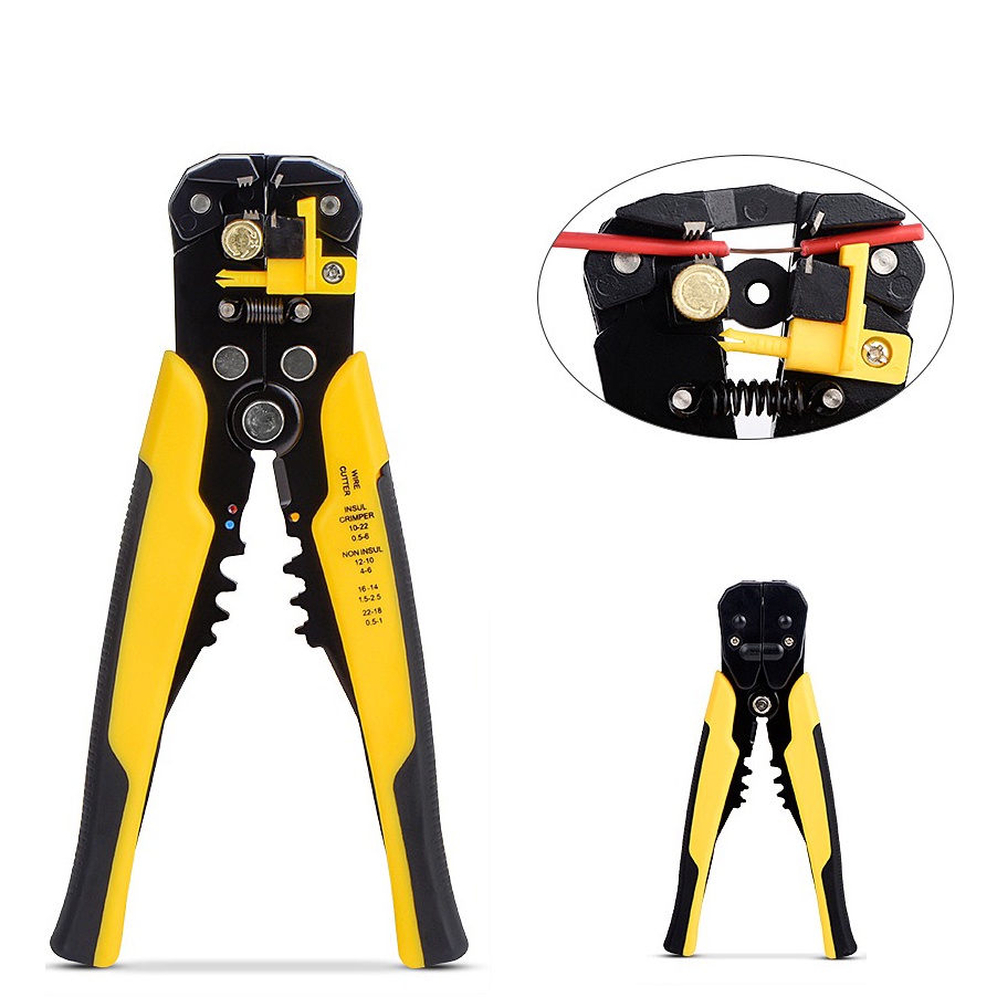 Automatic Wire Striper Cutter Stripper Crimper Pliers Crimping Terminal ...