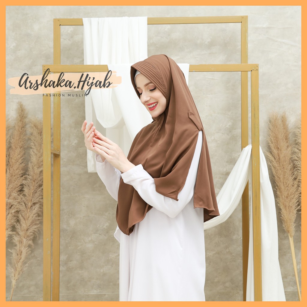 KISYA Skoder Antem Wolfis Instant Hijab | Shopee Philippines
