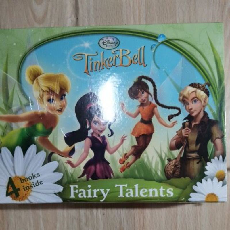 Disney TinkerBell 4-Book Set | Shopee Philippines