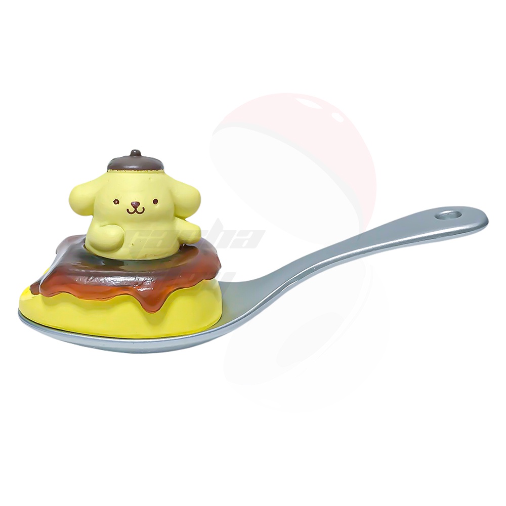 Takara Tomy ARTS Sanrio Pompompurin Pudding Tasting Mascot Gashapon ...