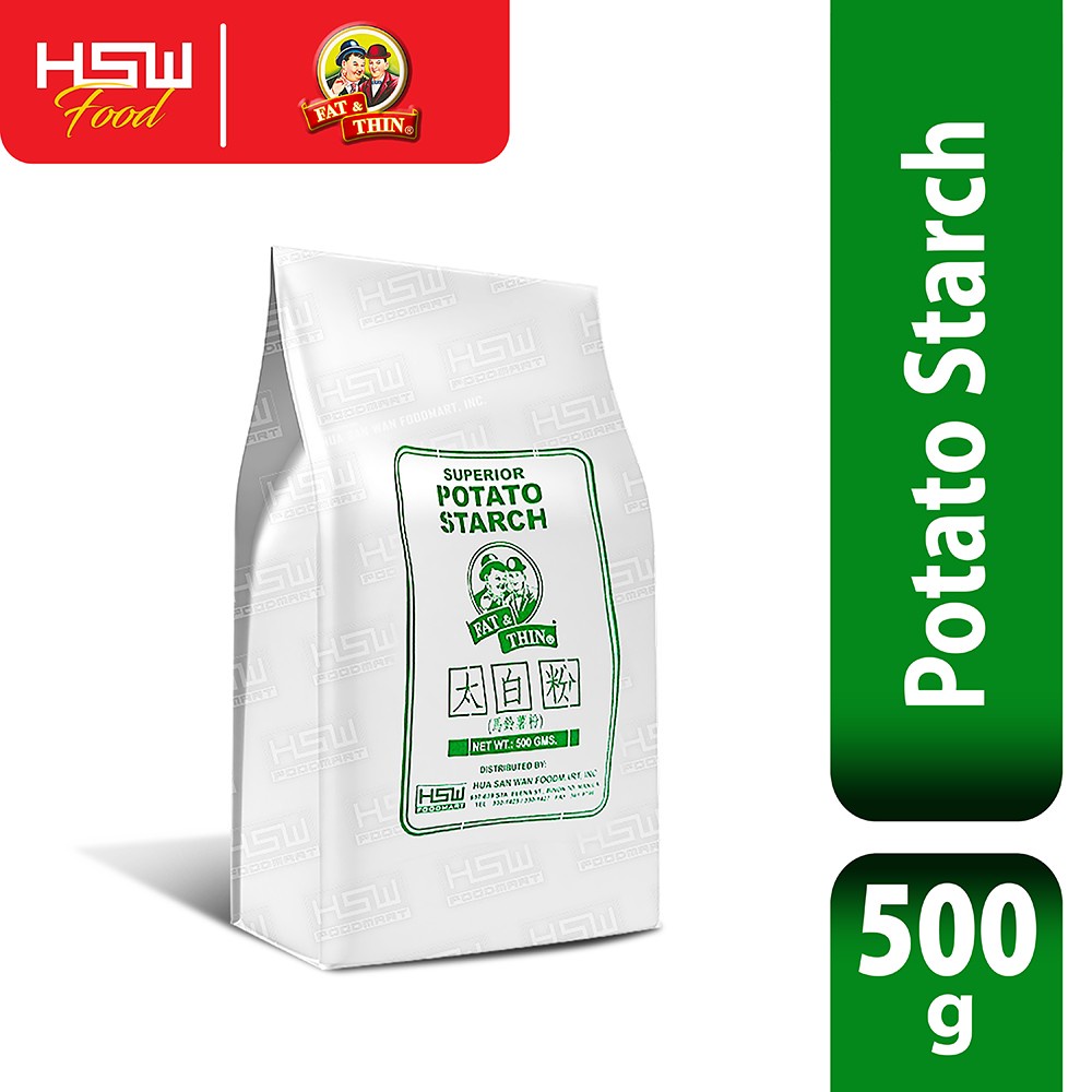 Fat & thin Superior Potato Starch 500gms | Shopee Philippines