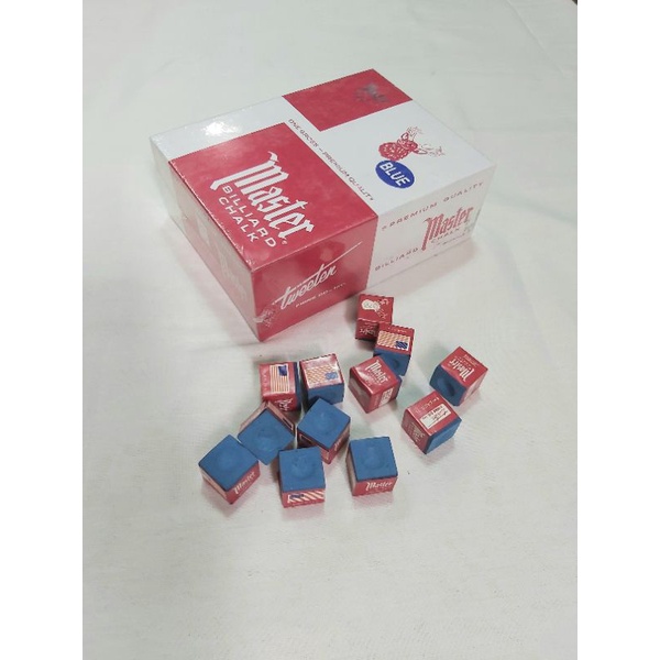 1 Gross Master Billiard Chalk (Tisa ng Tako) - Chalk for Billiard Cue ...