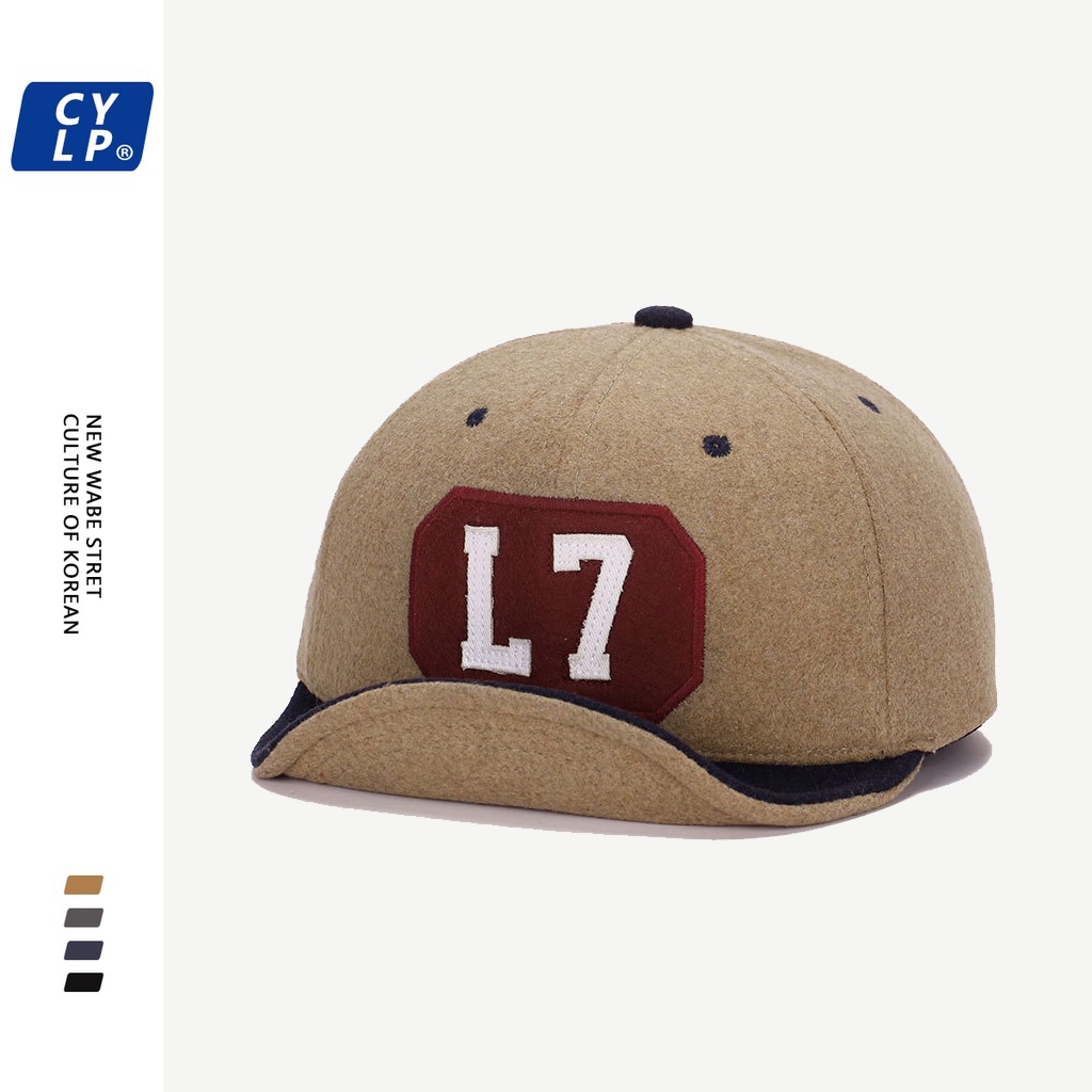 L7 Colorblock Men Casual Street Hip Hop Short Brim Baseball Cap ...