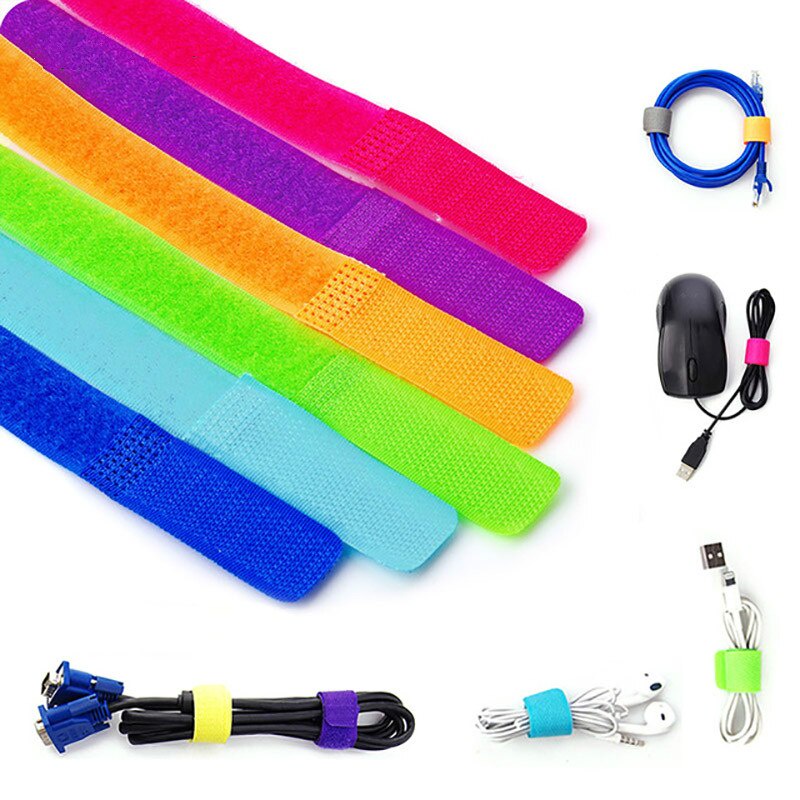 4 Pieces Reusable Cable Organizer Wire Winder Clip Earphone Holder ...