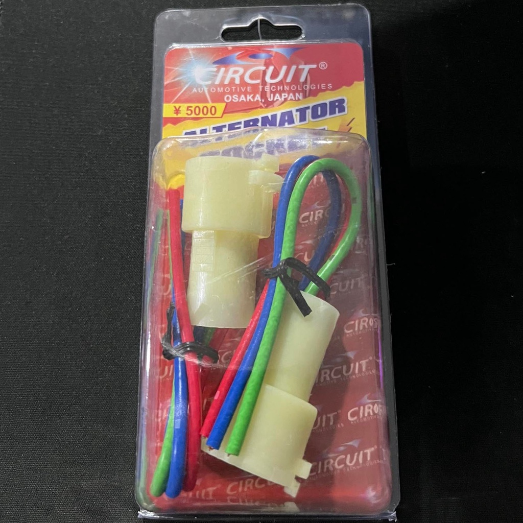 CAS-80 Circuit Alternator Male Socket 2PCS Toyota Corolla Altis and ...