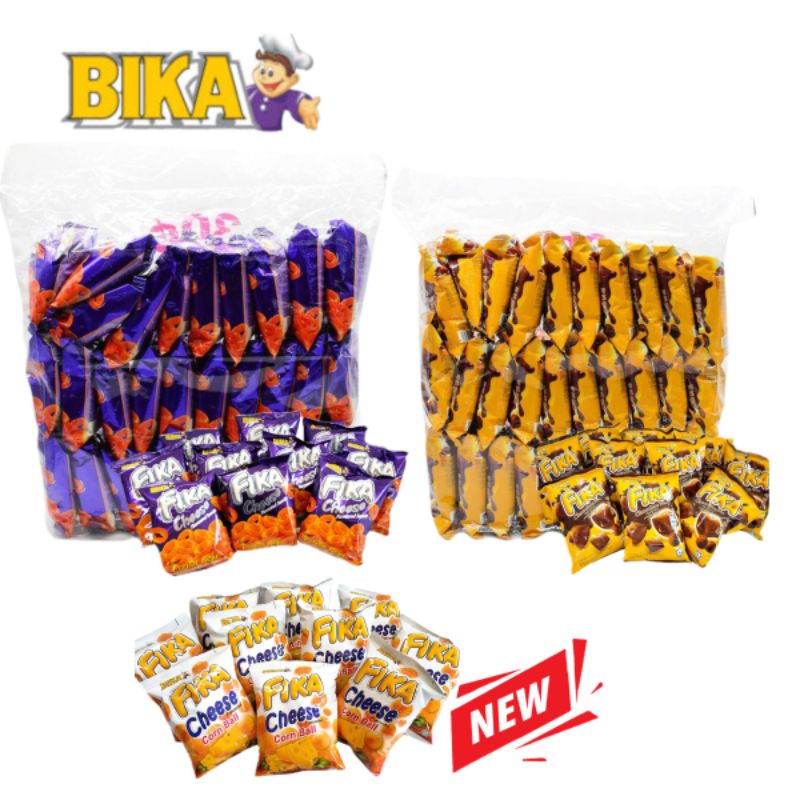 [TKM] BIKA FIKA Flavoured Snacks (12g-14g x 30 packs) | Shopee Philippines