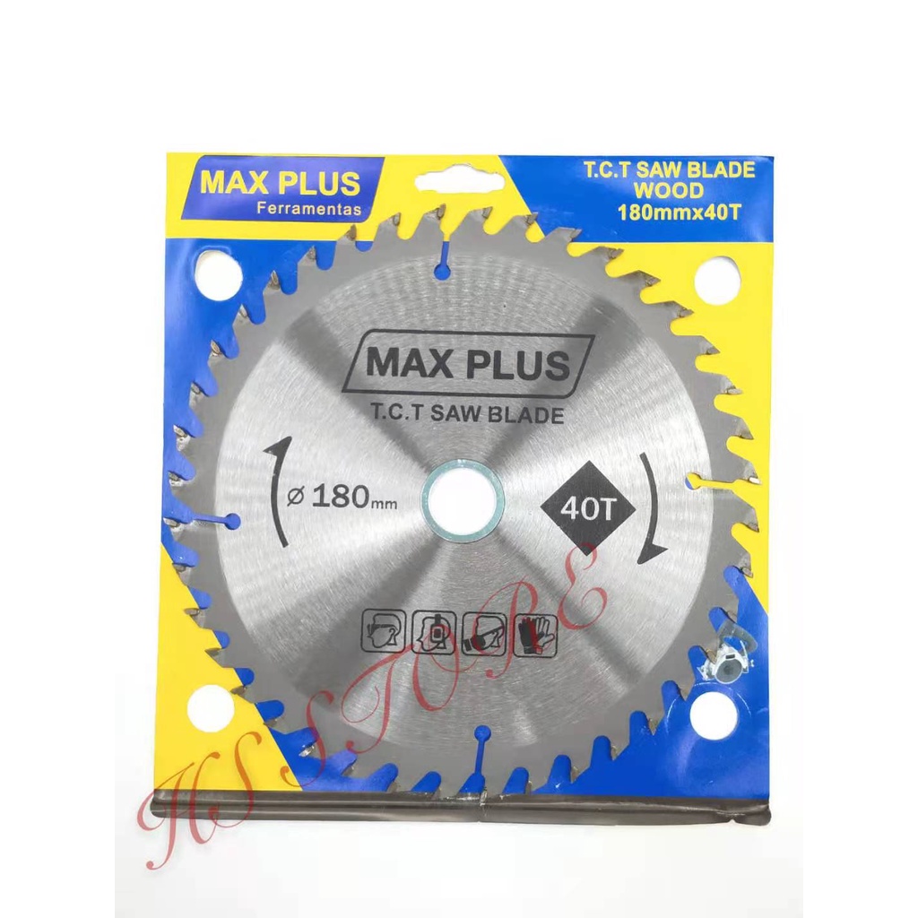 #4 SAW BLADE WOOD CIRCULAR / CUTTING DISC WOOD 180mmX40T (COD ONLY ...