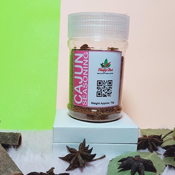 NanaysBest Cajun Spicy Seasoning in a Jar 70 Grams Cajun Seasoning ...