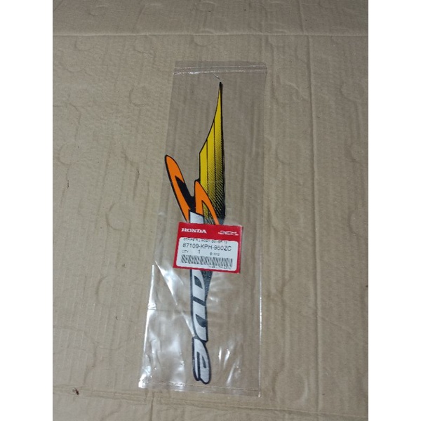 87109-KPH-950zc Genuine Sticker Attached To The Rear Cover Left Side ...