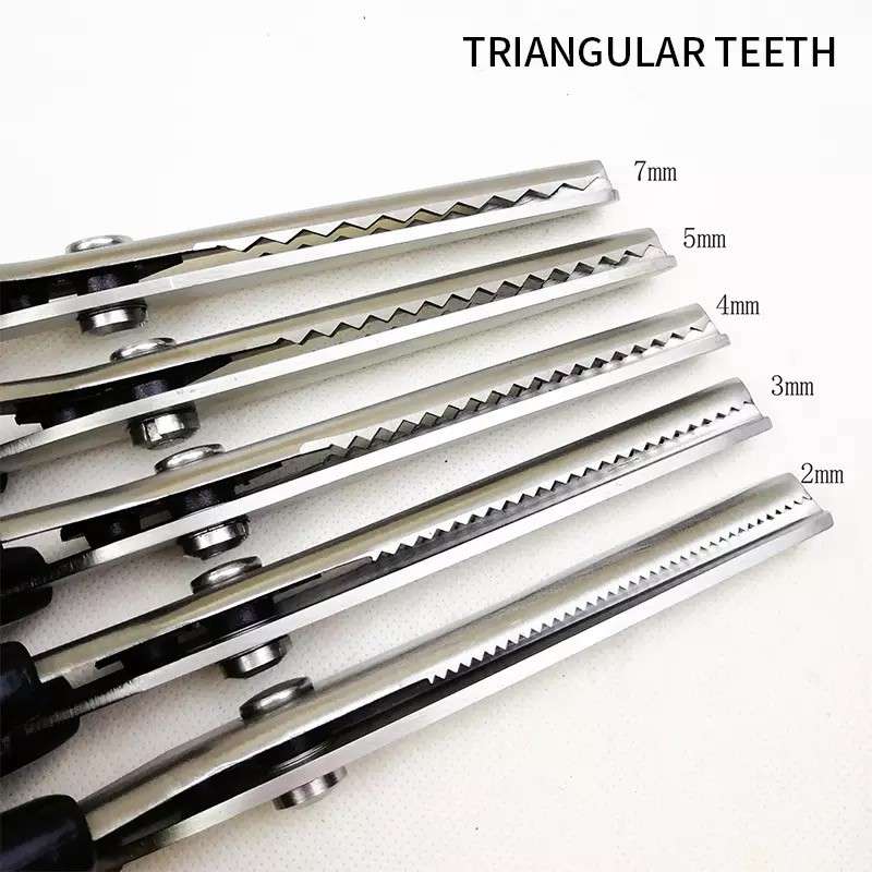 Sewing Cut Scissors Dressmaking Shear Pinking Tool Textile DENIM ...