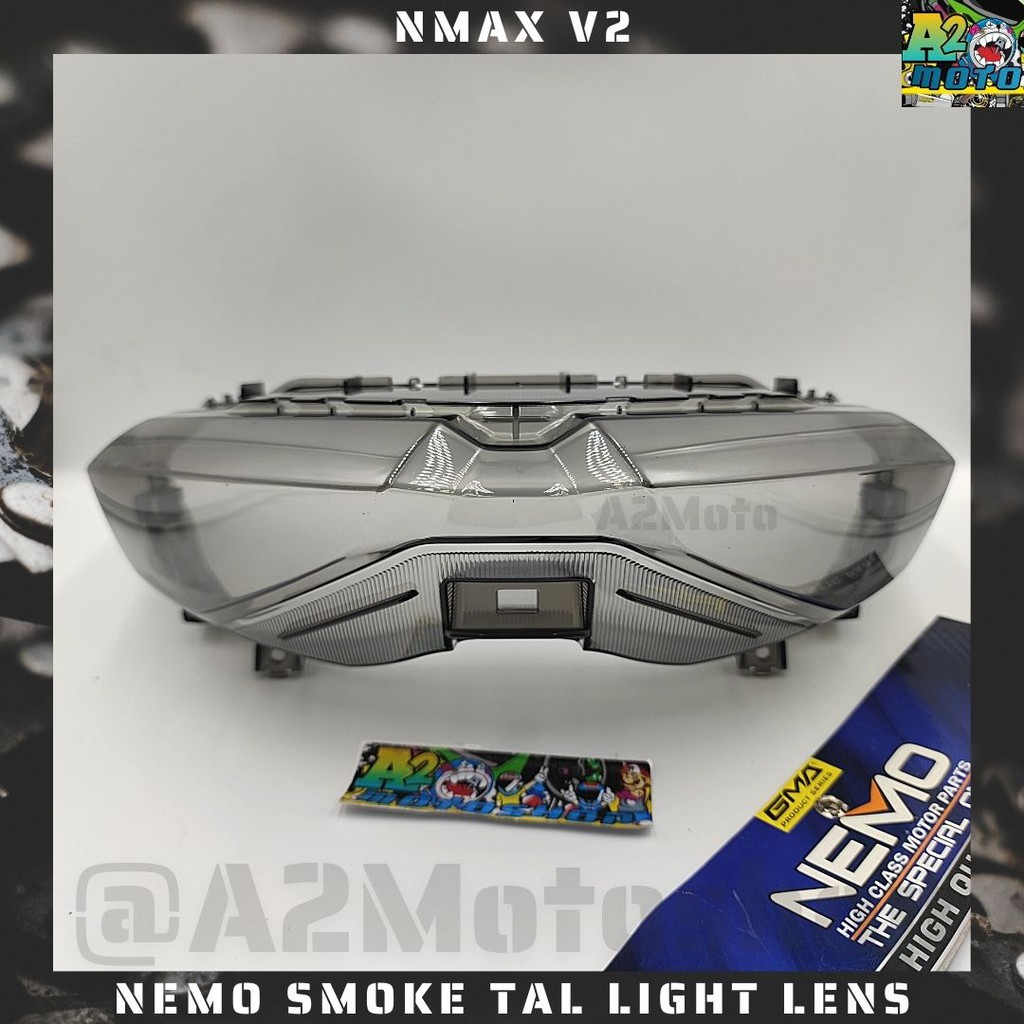NEMO Tail Light Lens Clear Smoke Cover Xmax Nmax Turbo V3 V2 V1 Click ...