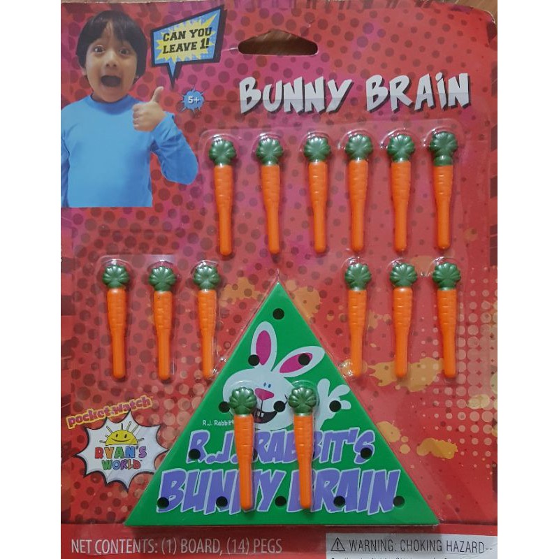 Ryan's World Bunny Brain | Shopee Philippines