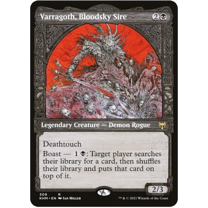 Magic the Gathering | Varragoth, Bloodsky Sire | Shopee Philippines