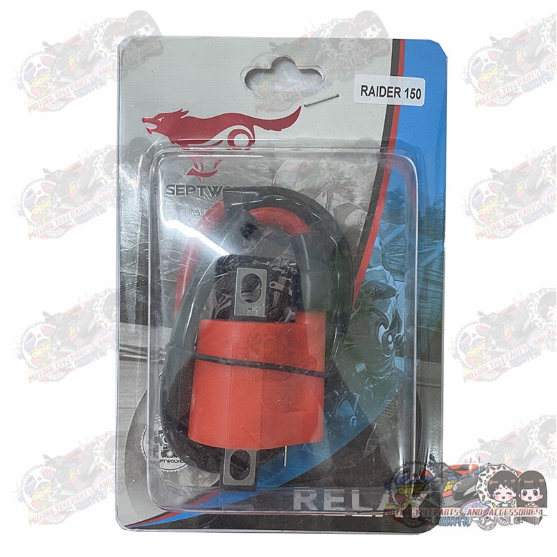LJ Motorcycle Septwolves Ignition Coil Xrm, Barako, Mio, Tmx, Raider ...