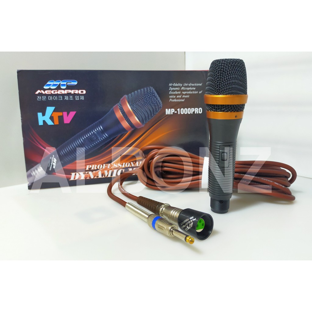 Megapro MP-1000PRO Dynamic Microphone | Shopee Philippines