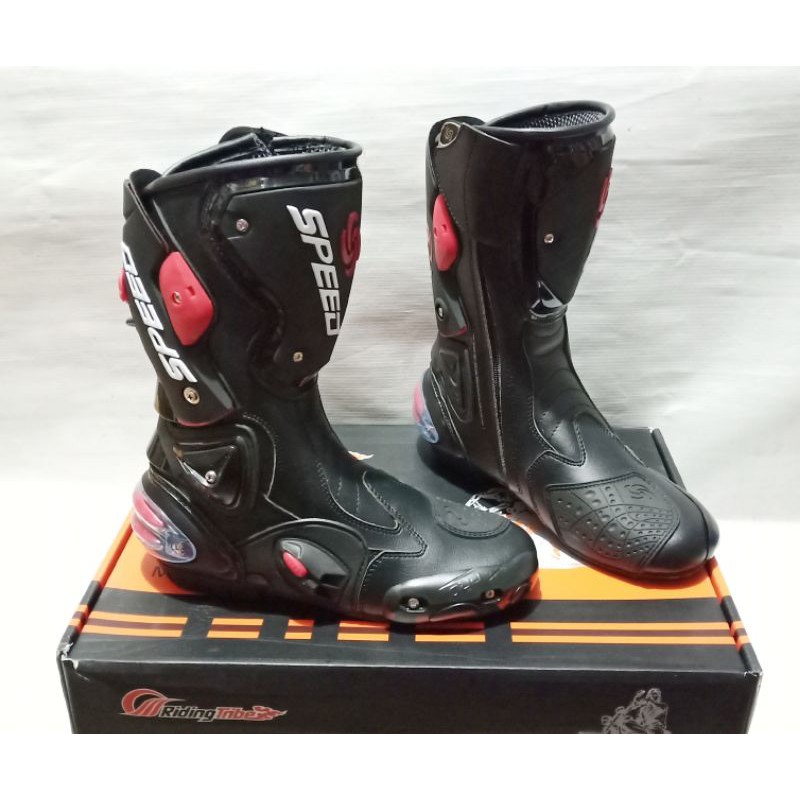 Speed boots hi and mid cut for motorcycle | Shopee Philippines