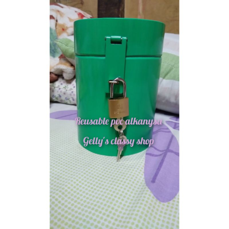 Reusable PVC Alkansya MINI (lock and keys NOT Included) | Shopee Philippines