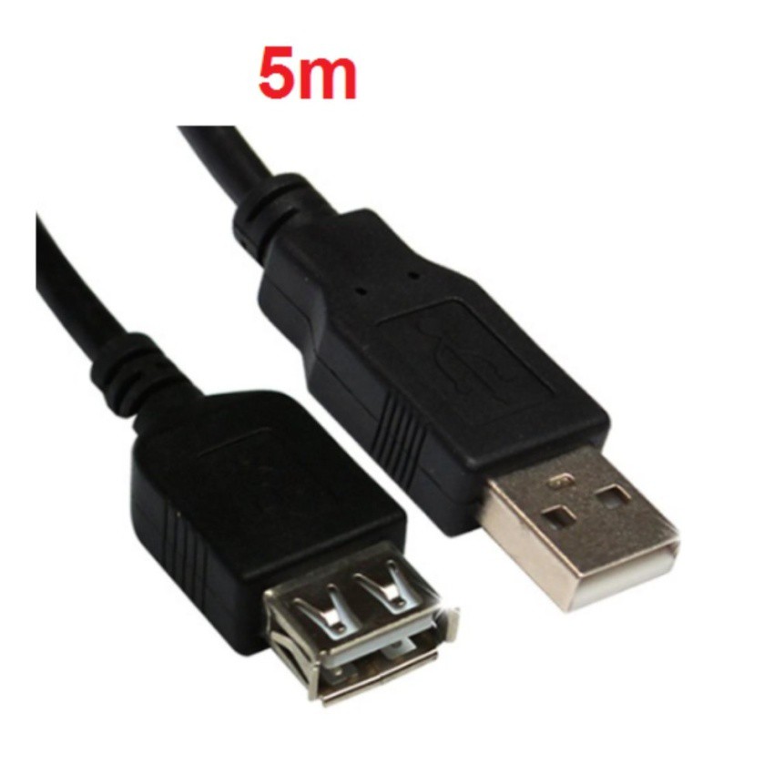 5m Usb 2.0 Type A Male To Female Extension Cable | Shopee Philippines