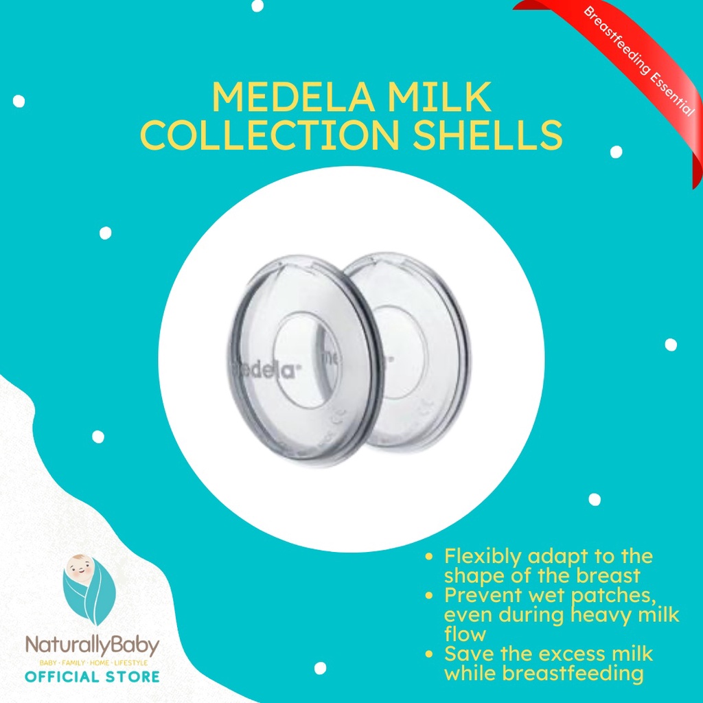 Medela Milk Collection Shells (pair) | Shopee Philippines