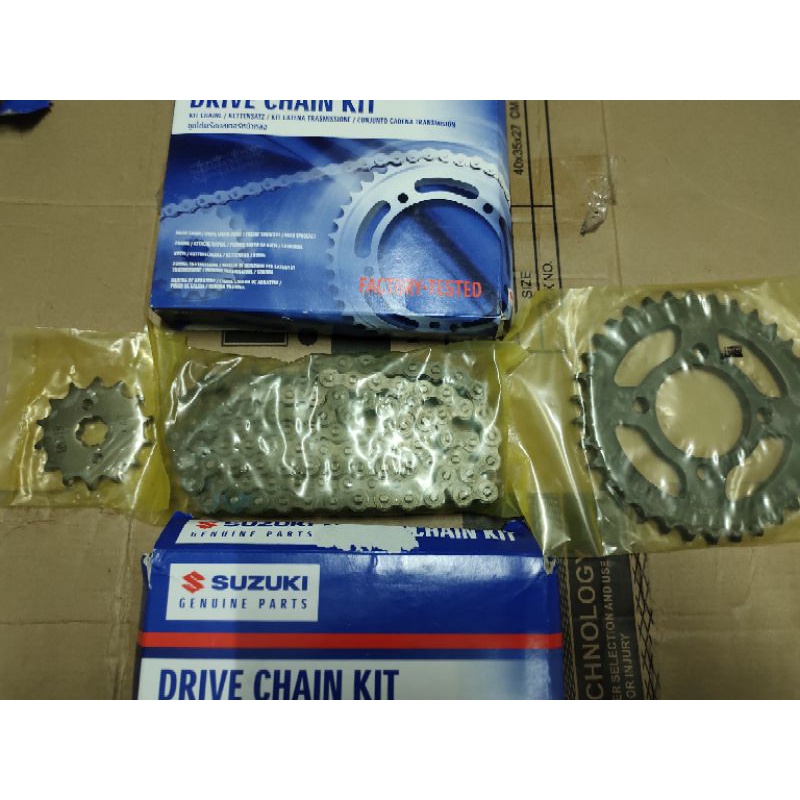genuine chain set shogun smash raider j | Shopee Philippines
