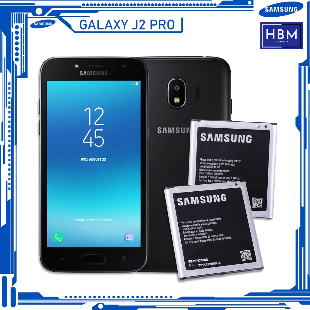 ORIGINAL Samsung Galaxy J2 PRO Original Battery Model:EB-BG530BBE/EB ...